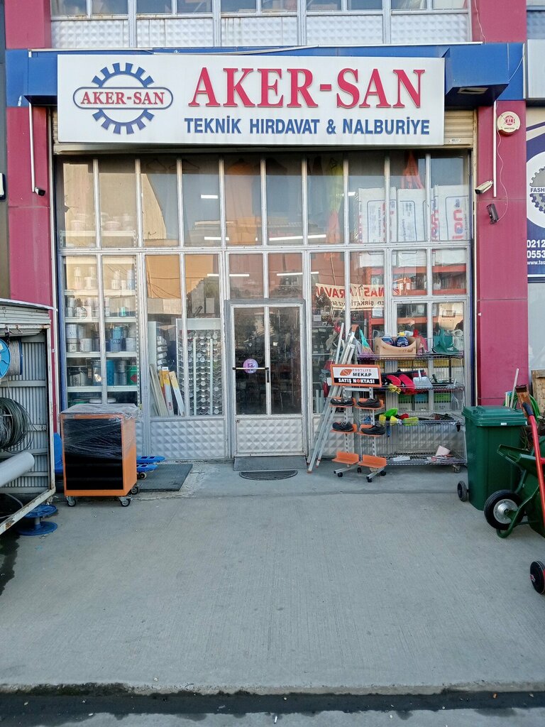 Yapı mağazası Aker-San Teknik Hırdavat, İstanbul, foto