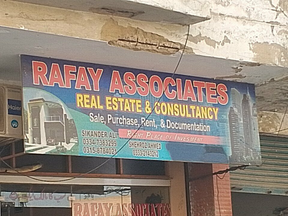 Emlak ofisi Rafay Associates, Karaçi, foto