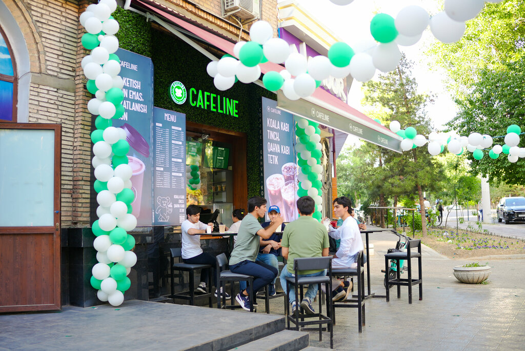 Al götür kahve Cafeline, Taşkent, foto