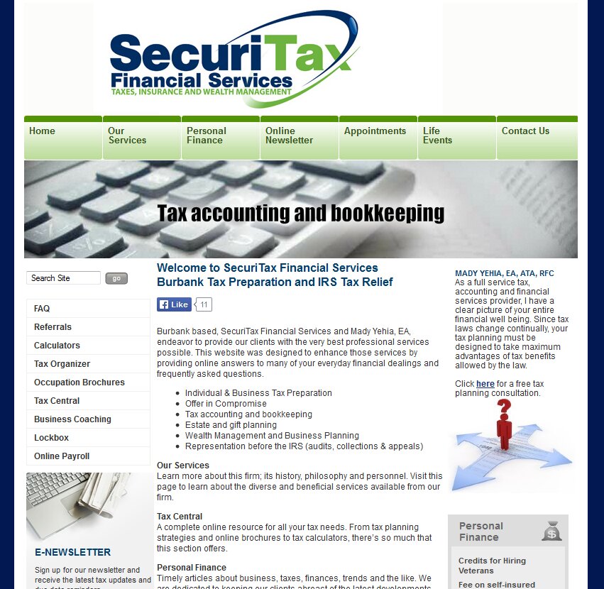 Muhasebeciler SecuriTax Financial Services, Burbank, foto