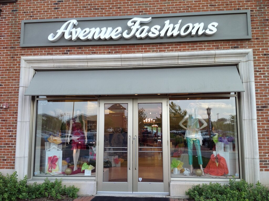 Giyim mağazası Avenue Fashions, İllinois, foto
