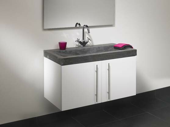 Banyo mobilyaları Firma Herrmann & Firges Badgestaltung in Vollendung, Hesse, foto