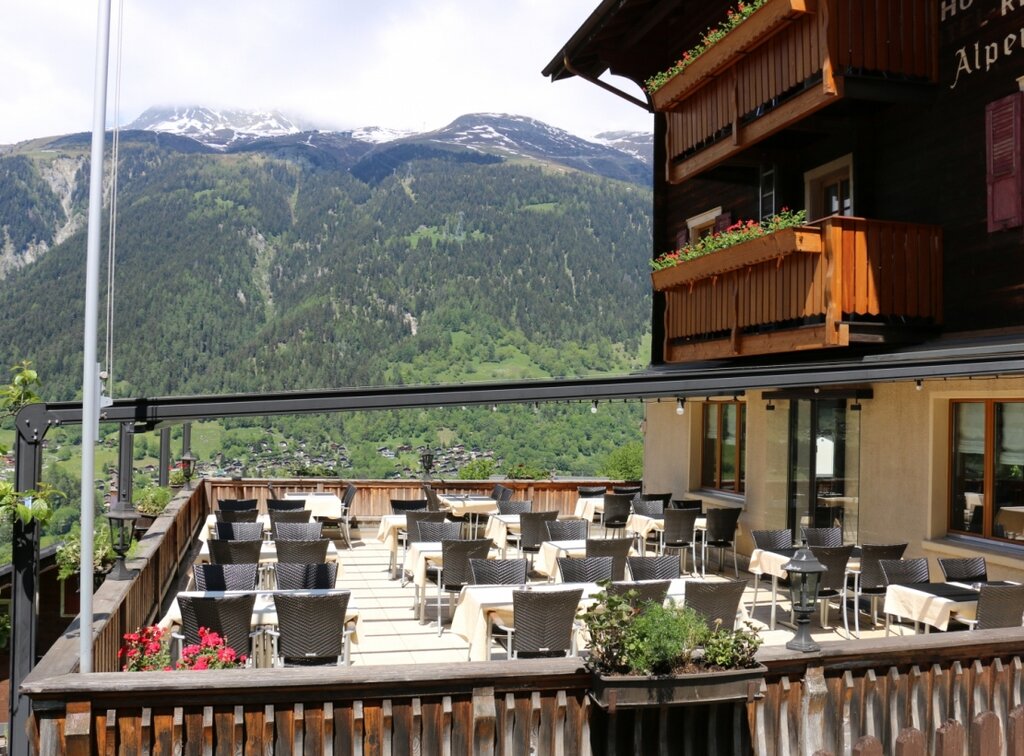 Otel Hotel Alpenblick Ernen, Valais, foto