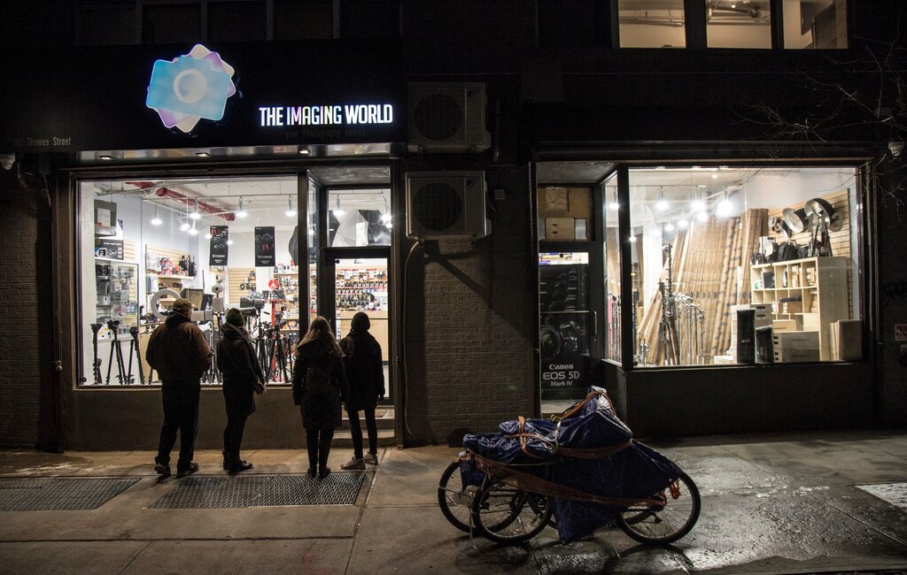 Fotoğraf malzemeleri The Imaging World, New York, foto