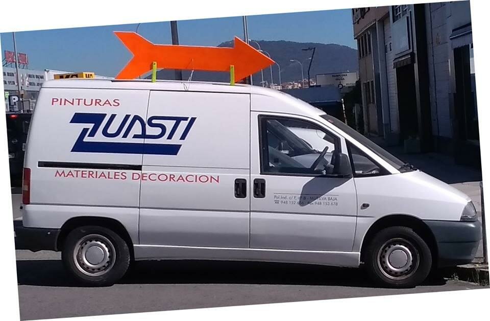 Boya ekipmanları Pinturas Zuasti, Pamplona, foto