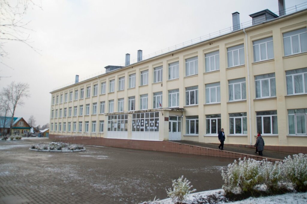 Ortaokul Харовская средняя общеобразовательная школа имени Героя Советского Союза Василия Прокатова, Kharovsk, foto