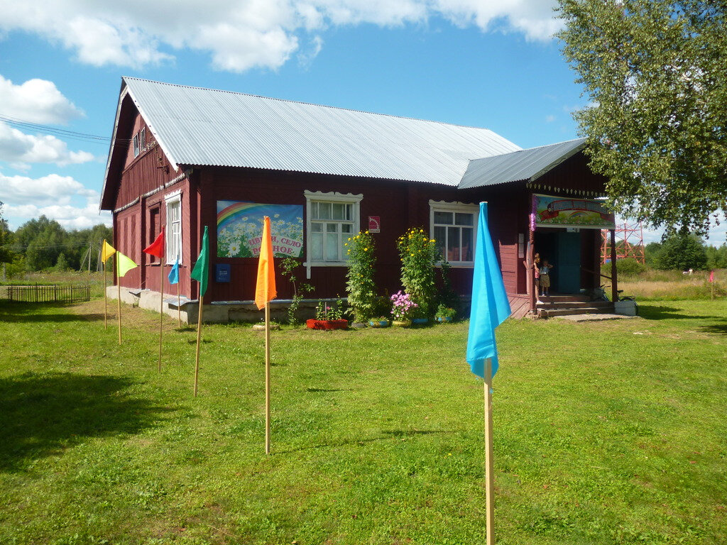 Kültür ocakları Колбацкий сельский дом культуры, İvanovskaya oblastı, foto