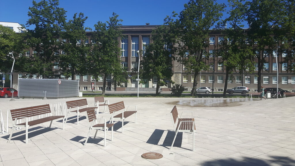 Fen lisesi, sosyal bilimler lisesi Tallinn Tõnismäe Real School, Tallin, foto