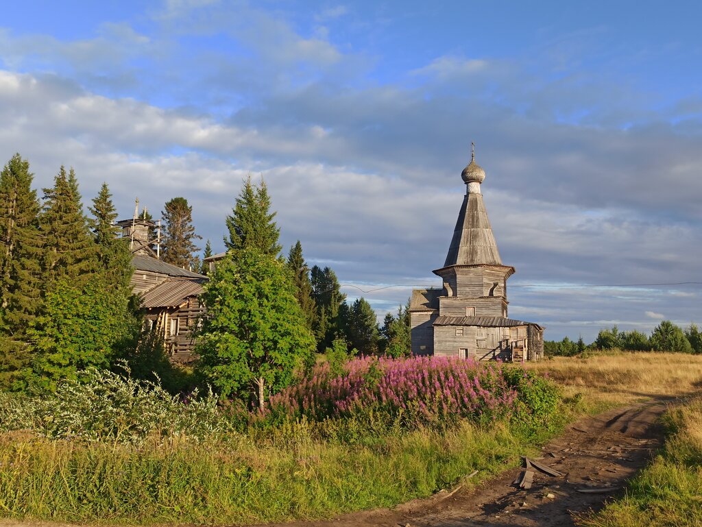 Ortodoks kiliseleri St. Nicholas Church, Arhangelskaya oblastı, foto