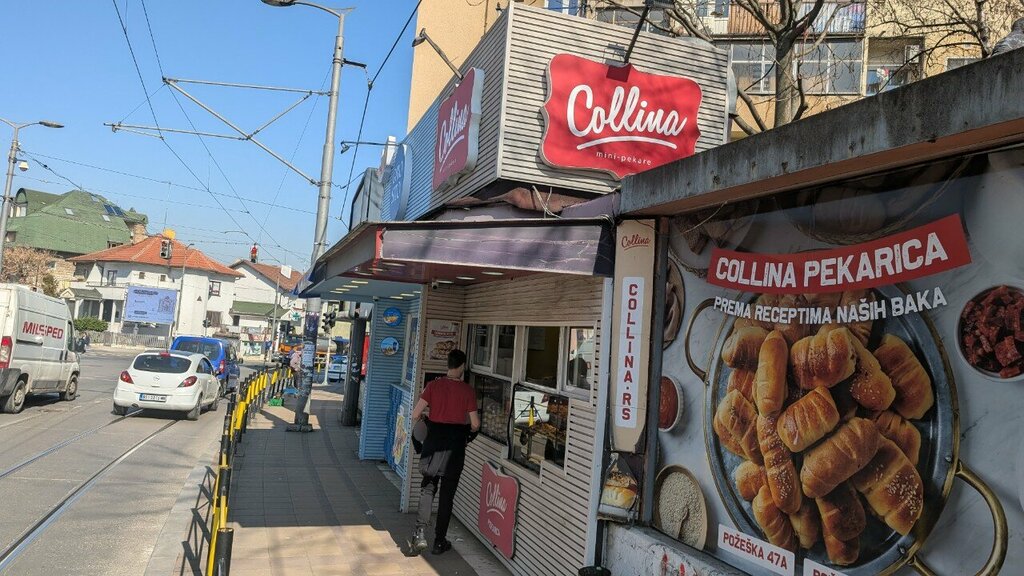 Ekmek fırını Pekara Collina, Belgrad, foto