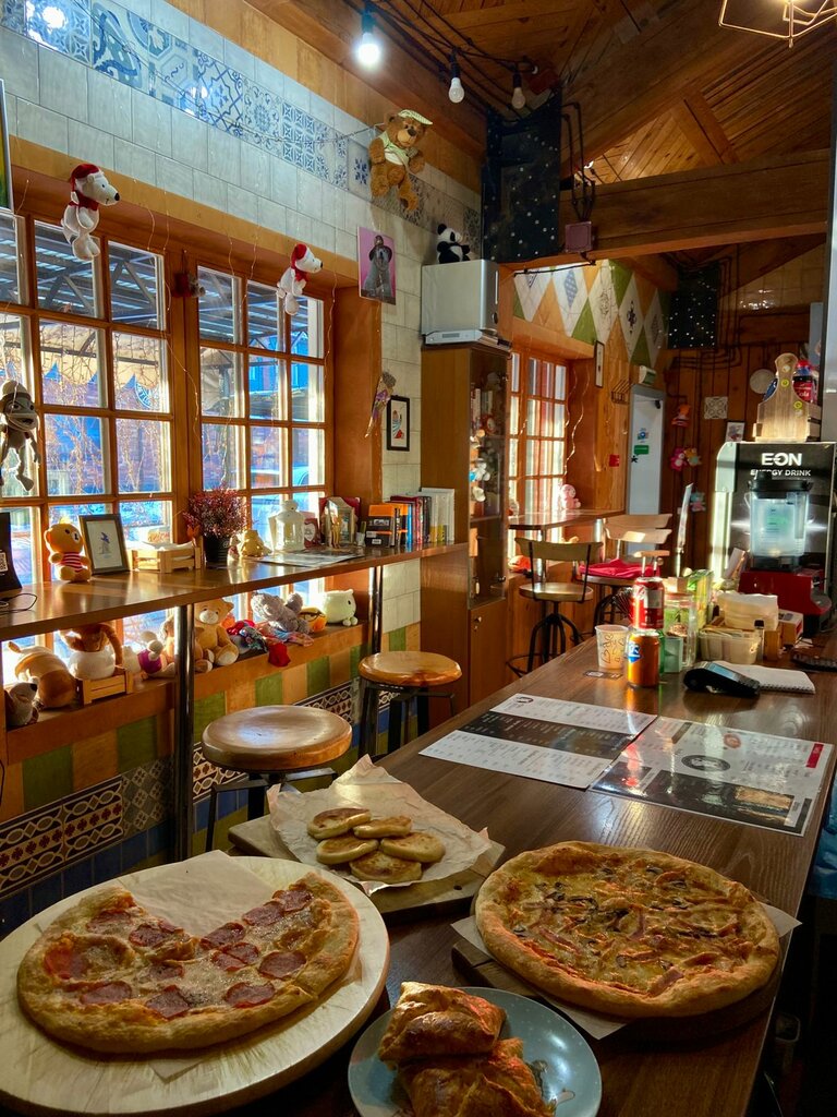 Kahve dükkanları Mishka Coffeeshop, Novosibirsk, foto
