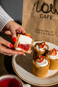 Now cafe (Chaplygina Street No:28, Novosibirsk), pasta, şekerleme ve tatlı  Novosibirsk'ten