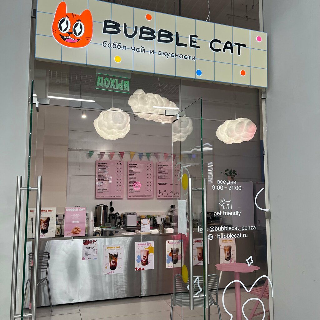 Kafe Bubble Cat, Penza, foto