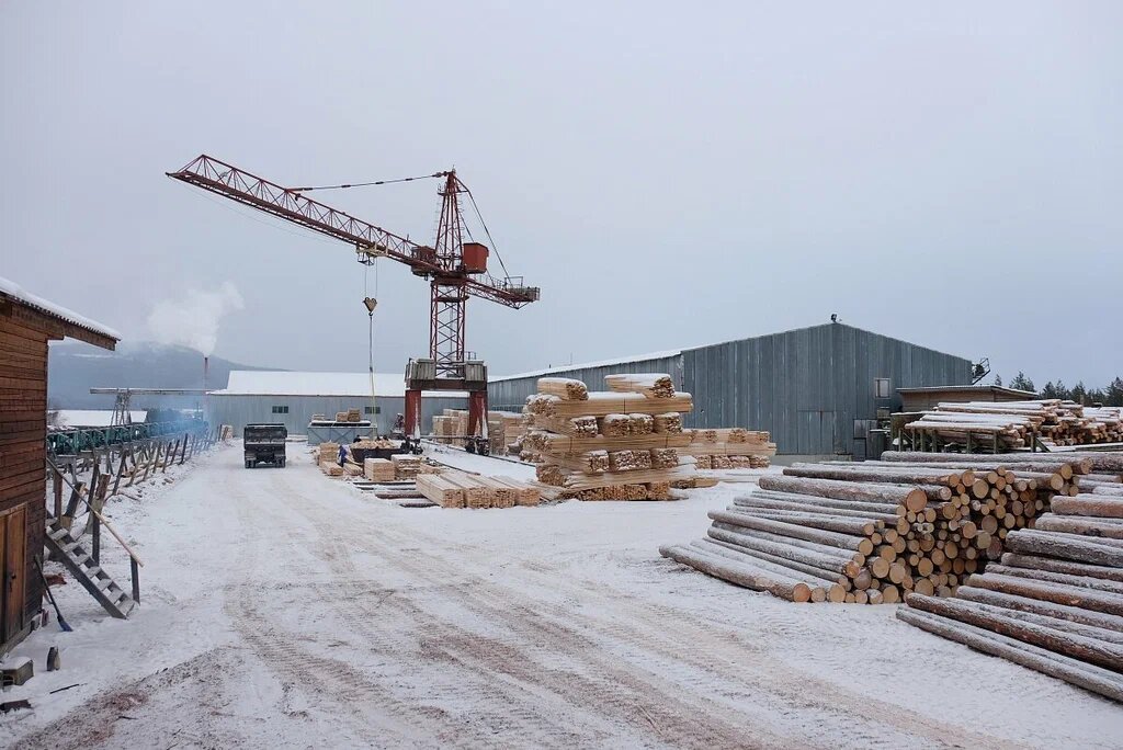 Kereste üretim ve satış şirketleri Lesservis, Çeliabinsk, foto