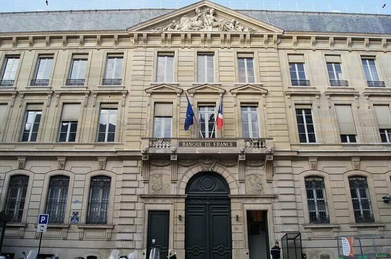 Banka Banque de France, Paris, foto