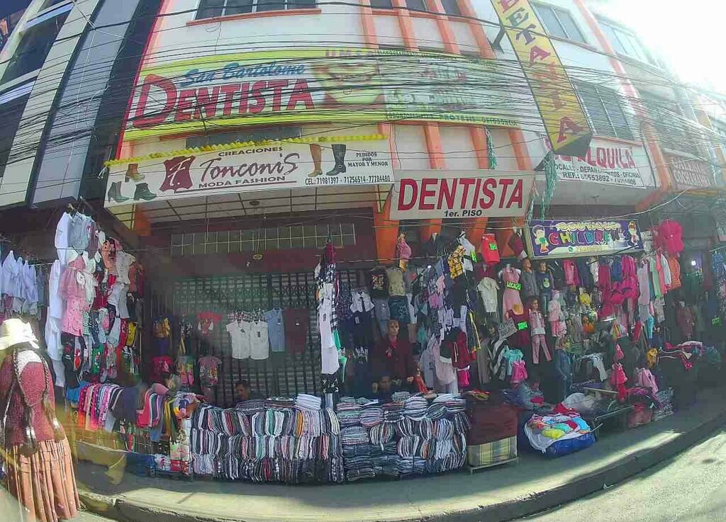 Giyim mağazası Tonconis, La Paz, foto