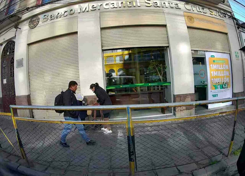 Banka Banco Mercantil Santa Cruz S. A., La Paz, foto