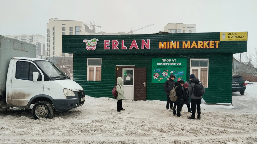 Market Erlan, Astana, foto
