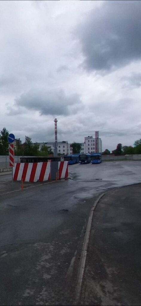 Toplu taşıma yönetimi ve bakımı Конечная автобусная станция Нагатинская, Moskova, foto