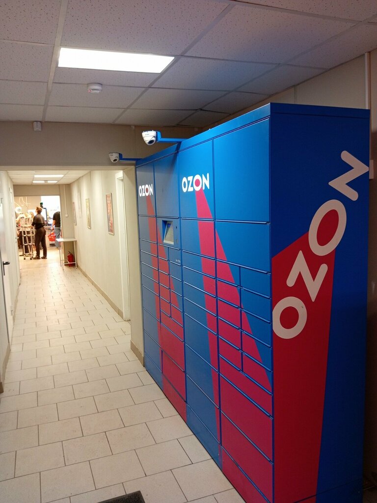 Parsel otomatı Ozon Box, Cherepovets, foto