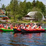Vuoksa Park (Leningrad Region, Priozerskiy District, Romashkinskoye selskoye poseleniye, posyolok pri zheleznodorozhnoy stantsii Losevo), resort oteller, tesisler  Saint‑Petersburg ve Leningradskaya oblastından