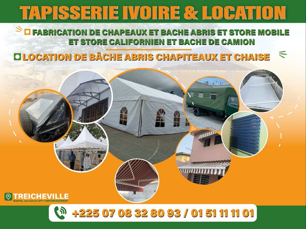 Goblen Tapisserie ivoire, Abican, foto