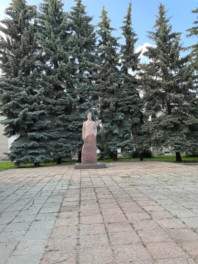 Anıt, heykel Feliks Edmundovich Dzerzhinskiy, Penza, foto