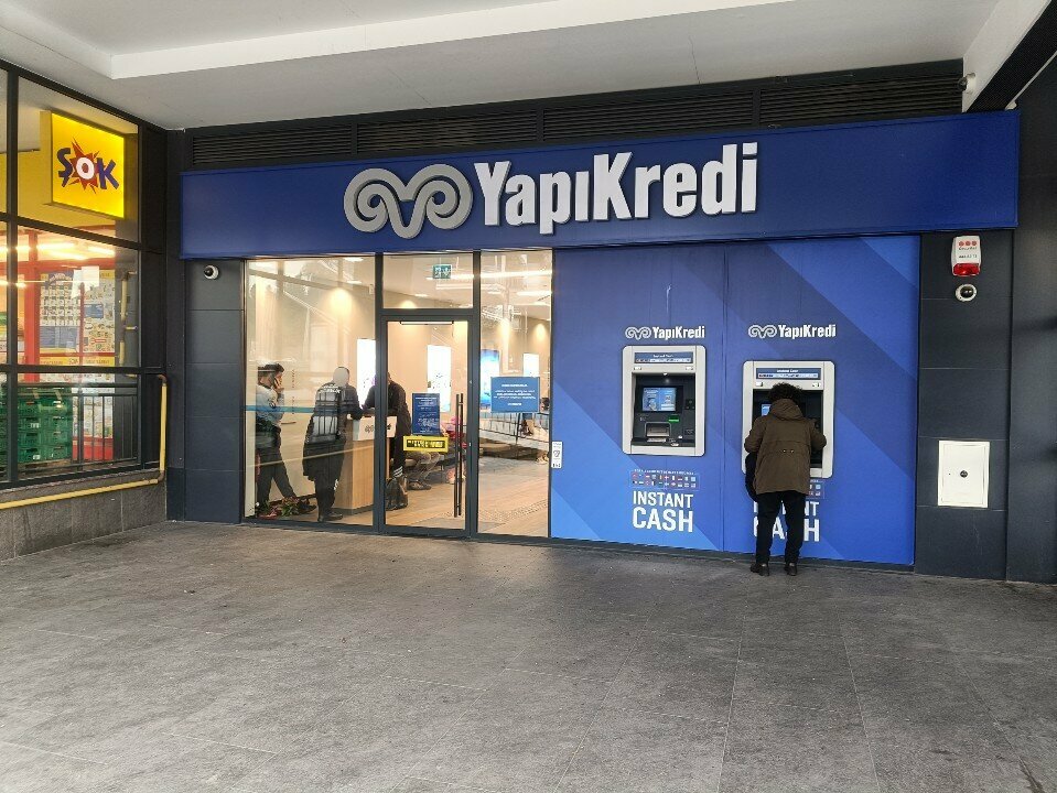 ATM'ler Yapı Kredi, İstanbul, foto