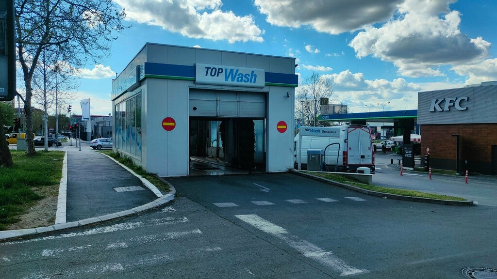 Oto yıkama OMV Top Wash, Belgrad, foto