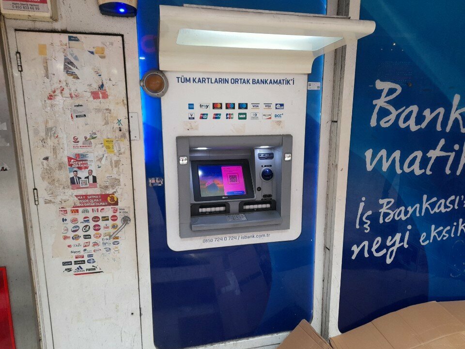 ATM'ler İşbank, İstanbul, foto