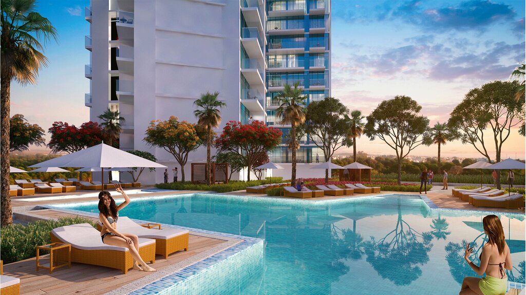 Konut blokları Radisson Dubai Damac Hills, Dubai, foto