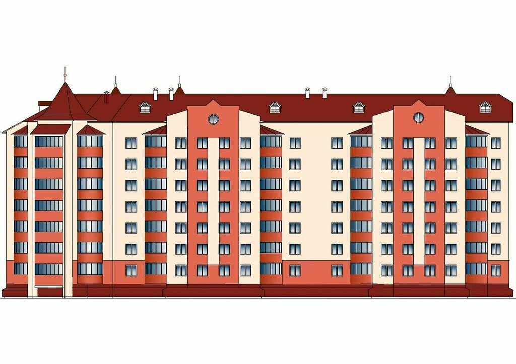 Konut blokları По ул. Мира, Salehard, foto