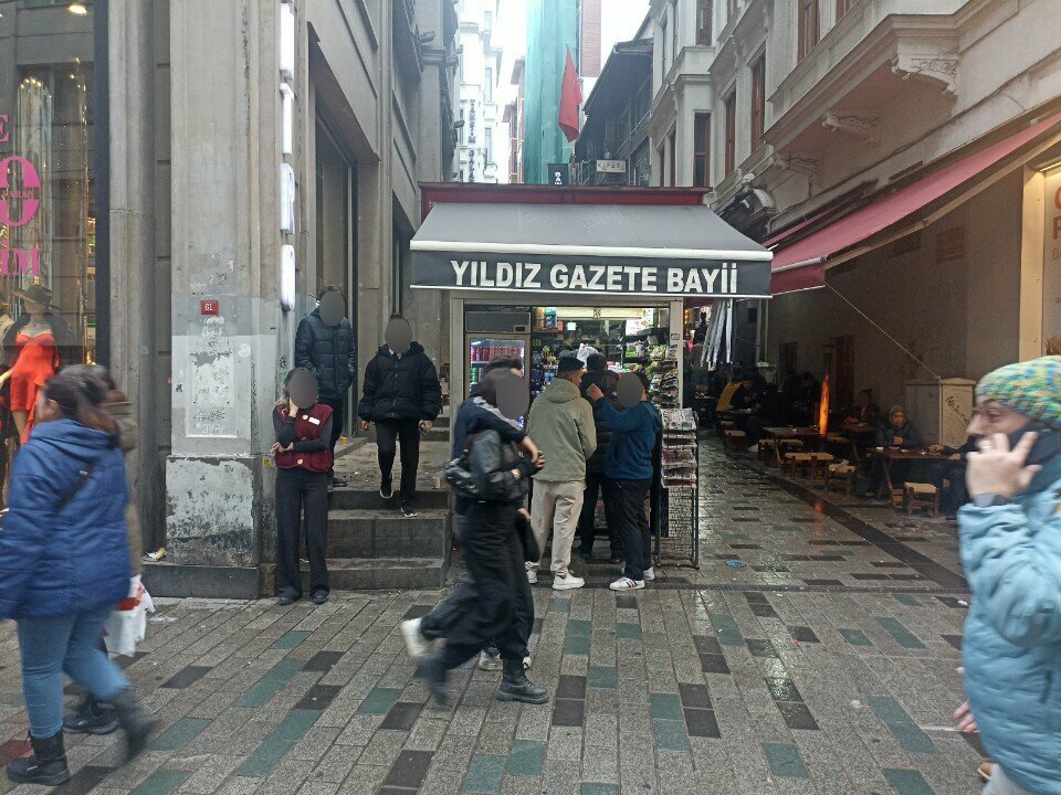 Gazete bayi Yıldız Gazete Bayii, İstanbul, foto