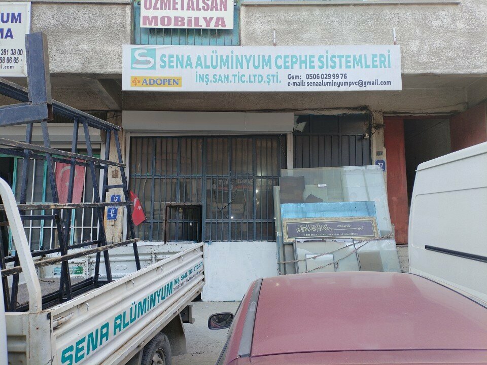 Pencere üretim ekipmanları Sena Alüminyum, Ankara, foto