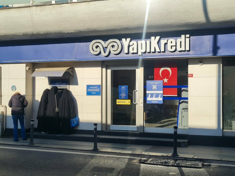 ATM'ler Yapı Kredi, İstanbul, foto