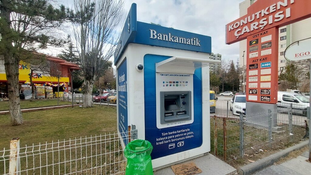 ATM'ler Türkiye İş Bankası Bankamatik, Ankara, foto