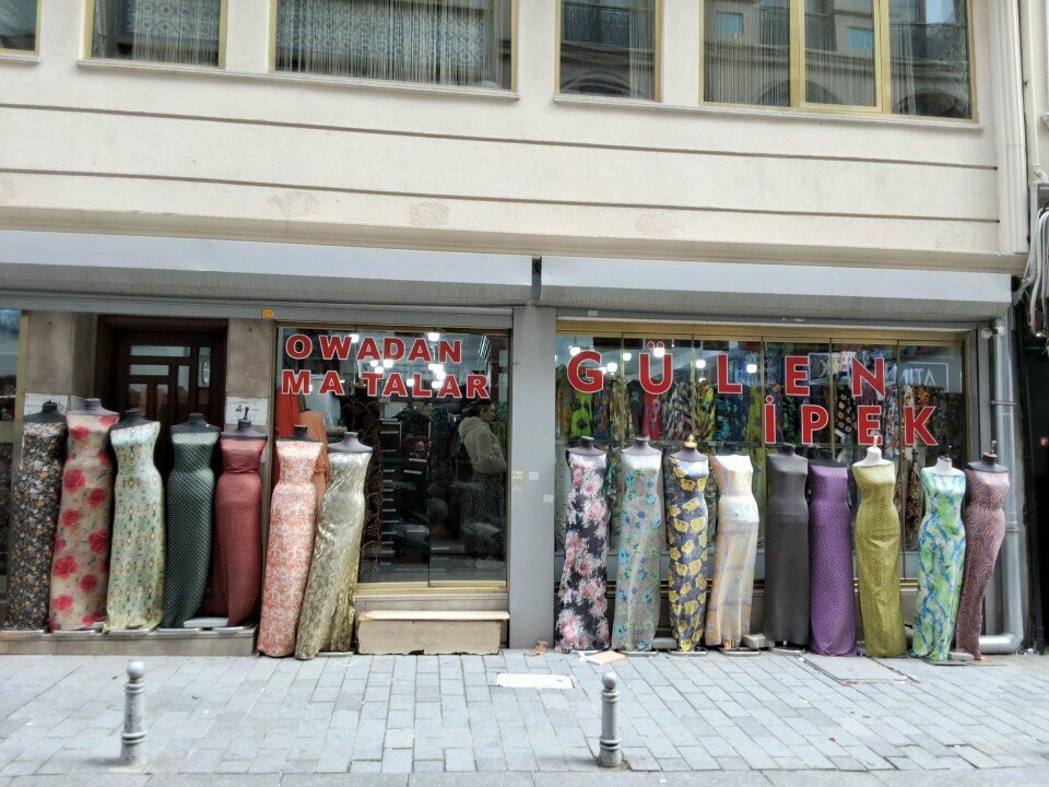 Kumaşçılar Gülen İpek, İstanbul, foto