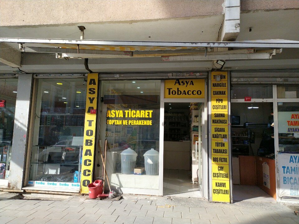 Tütün, sigara mağazaları Asya Tobacco, İstanbul, foto