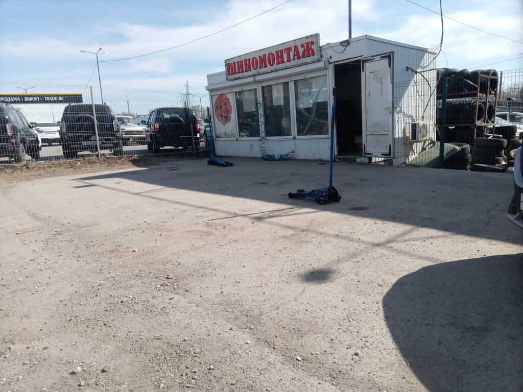 Oto lastik tamiri Shinomontazh, Volgograd, foto