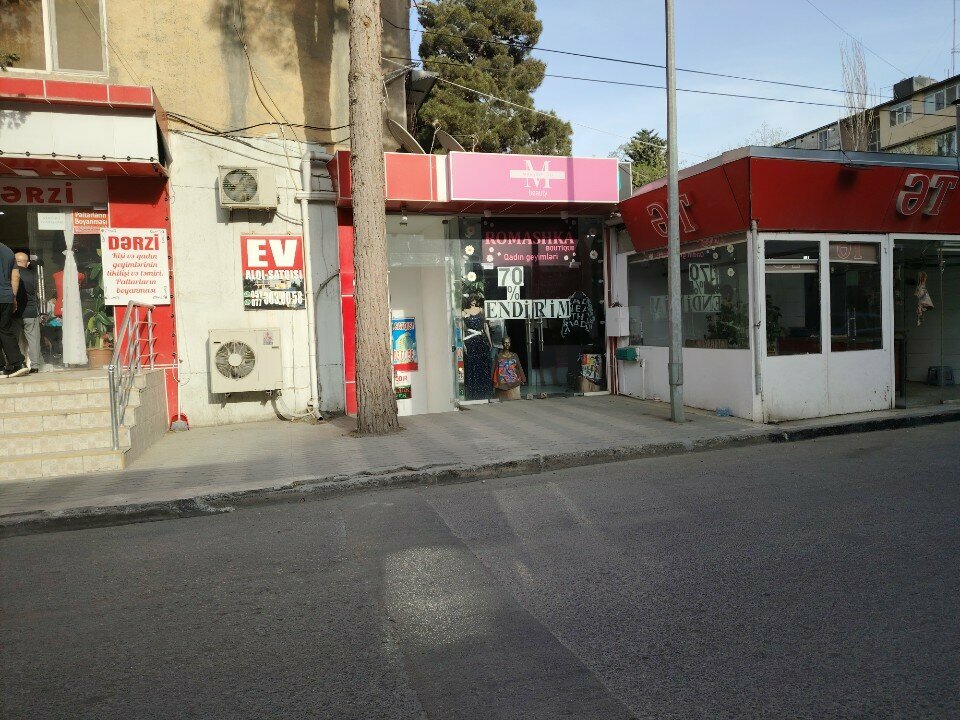 Giyim mağazası Romashka, Bakü, foto