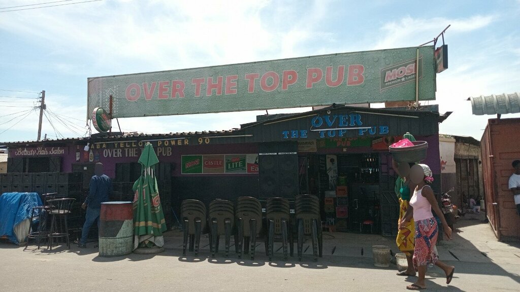 Bar Over the Top Pub, Lusaka, foto