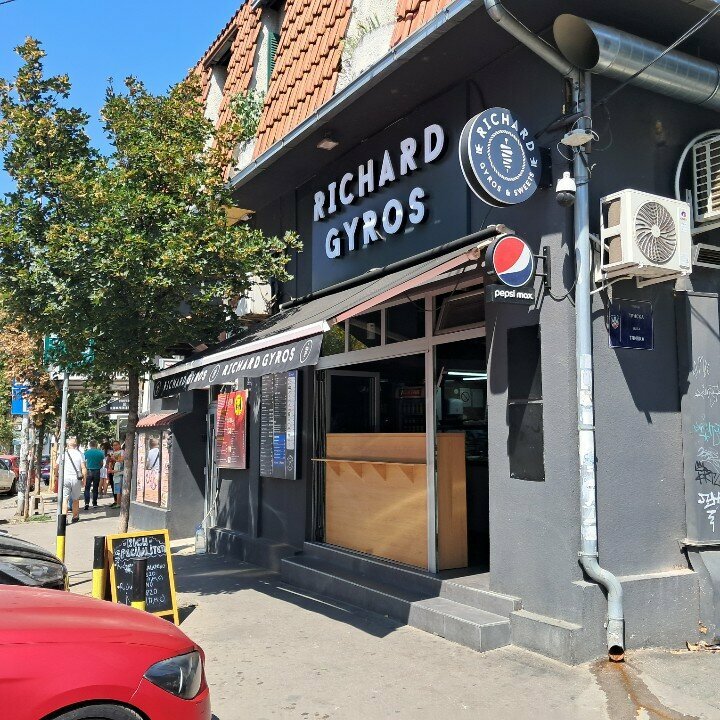 Fast food Richard Gyros, Belgrad, foto