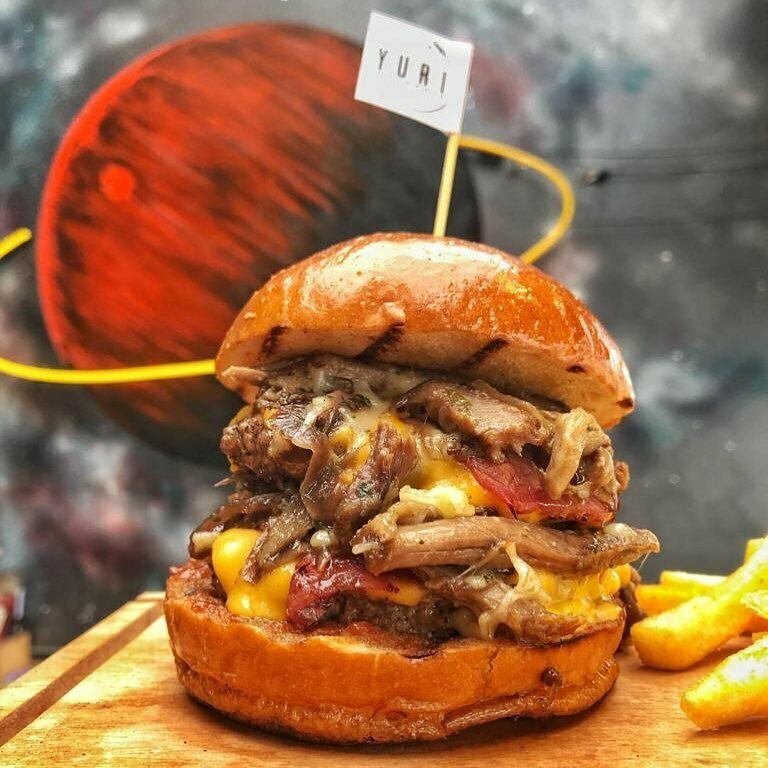 Fast food Yuri Burger, İstanbul, foto