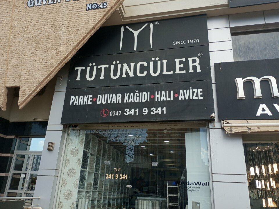 Duvar kağıdı mağazaları Tütüncüler Yapı, Gaziantep, foto