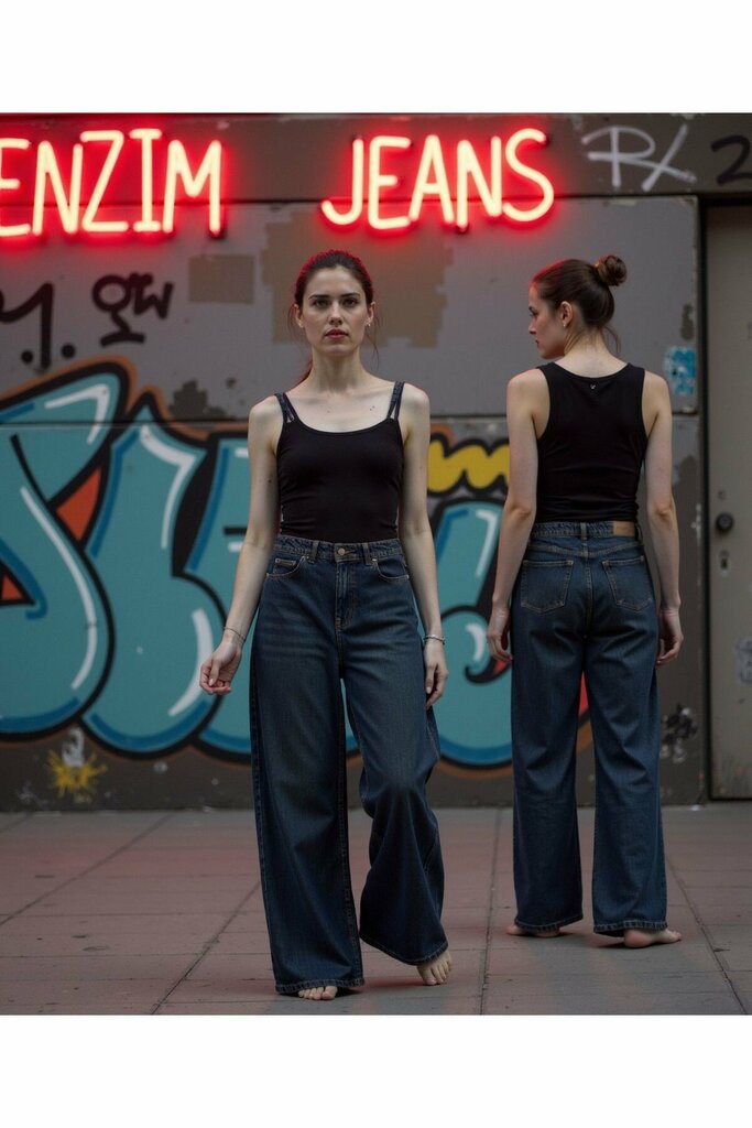 Giyim mağazası Enzim Jeans, İstanbul, foto