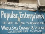 Popular Enterprises Display & Oval Pharma (Gorden College Road No:B379, Naya Mohalla), eczaneler  Rawalpindi'den