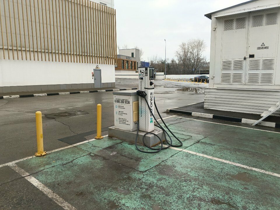 Elektrikli oto şarj istasyonları Electric Vehicle Charging Station, Ulyanovsk, foto