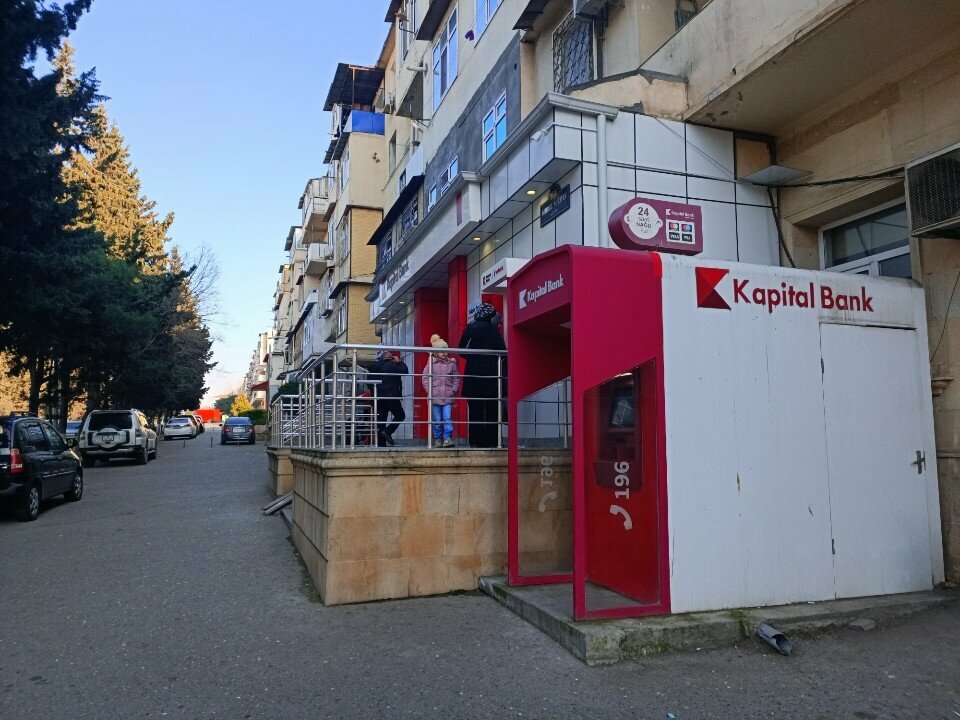 Ödeme terminali Kapital Bank, Bakü, foto