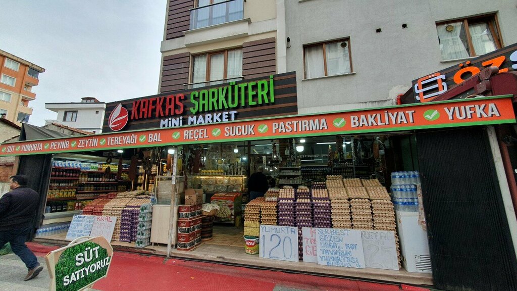 Süt ürünleri satış mağazaları Kafkas Şarküteri Mini Market, İstanbul, foto