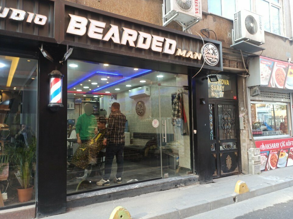 Berberler Bearded Man, İstanbul, foto